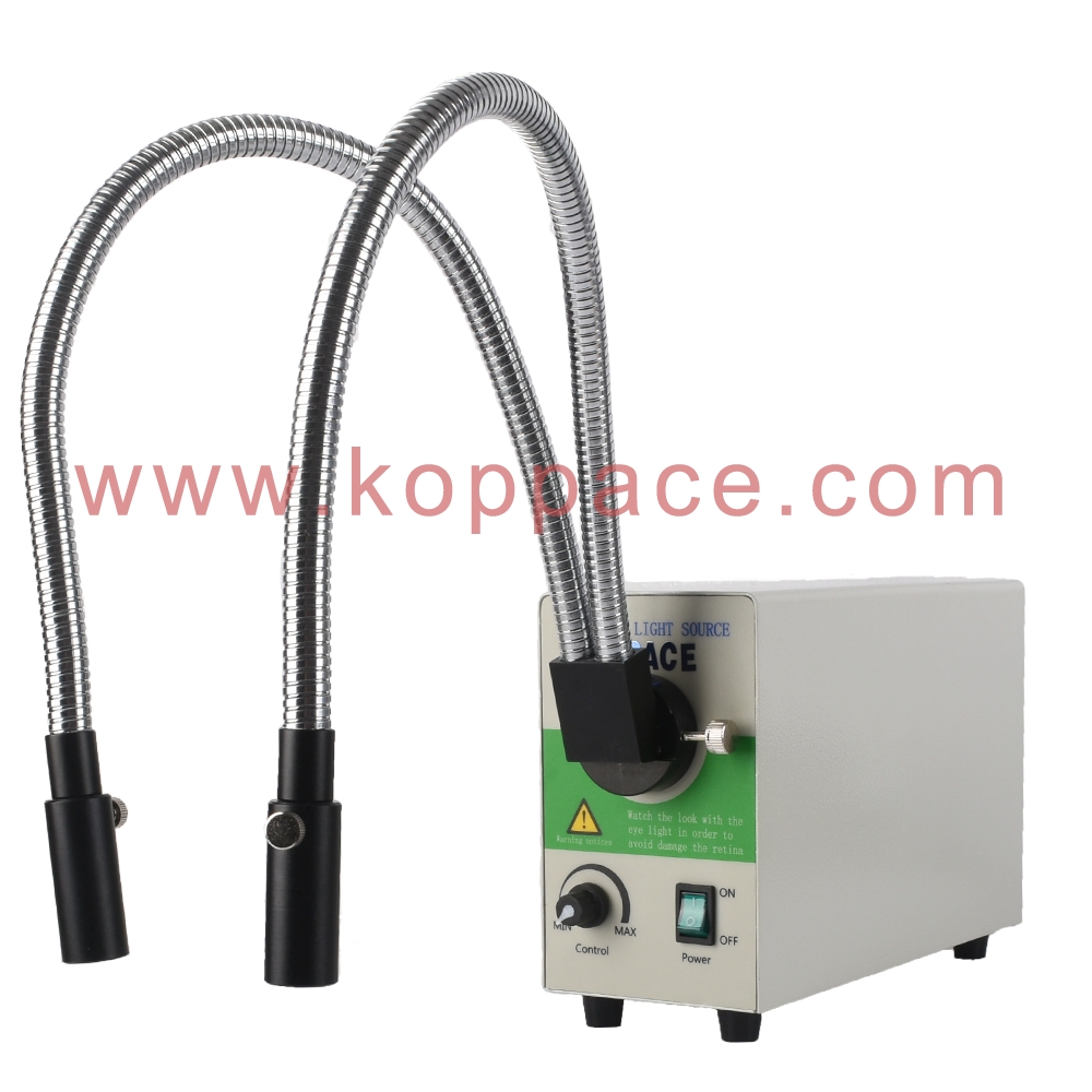 KOPPACE Microscope LED Fibre-Optical Cold Light Source 550mm Long Dual ...