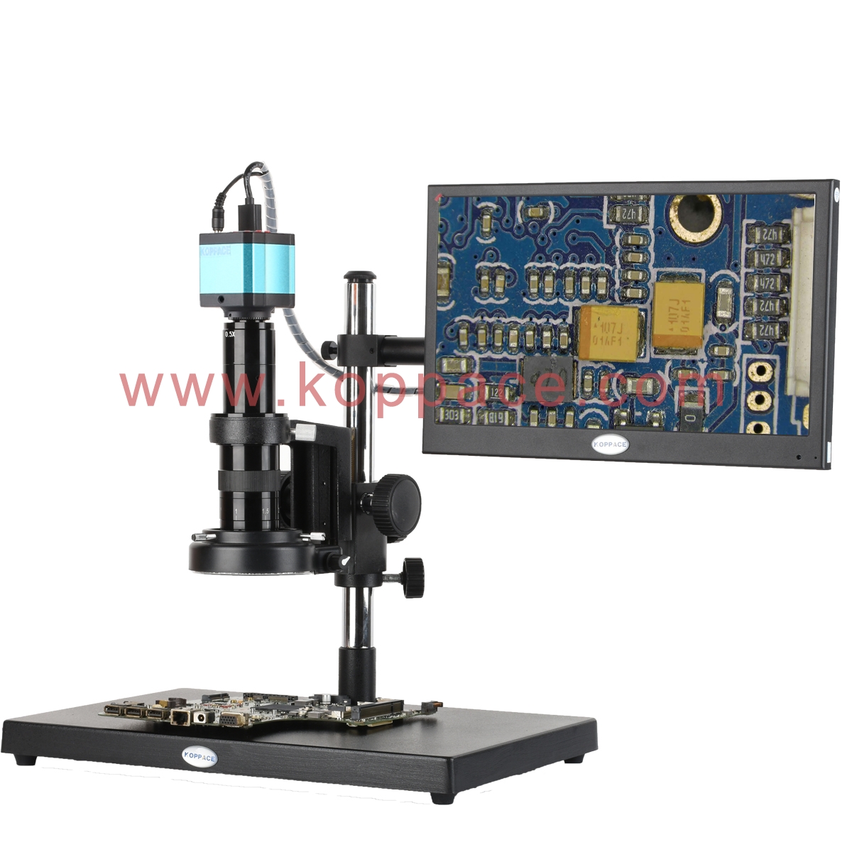 KOPPACE 21 Million Pixel HD Microscope Camera 17X-216X Mobile Phone ...