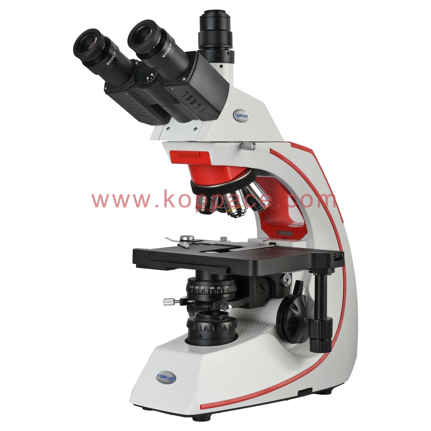 KOPPACE 40X-1600X Research Grade Trinocular Composite Laboratory ...