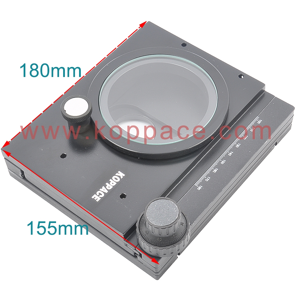 KOPPACE Microscope Stage Horizontal Moving 75mm Vertical 55mm XY Moving ...