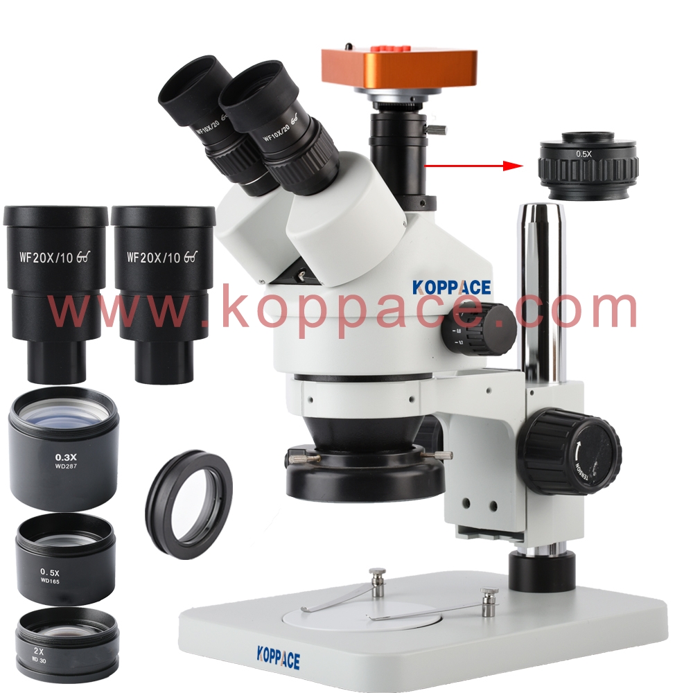 KOPPACE 2.1X-180X Industrial video Electron Microscope 40 Million Pixel ...