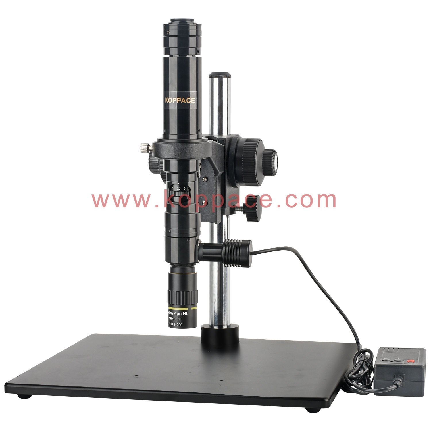 KOPPACE 2000X High Working Distance Coaxial Optical Microscope APO 10X ...