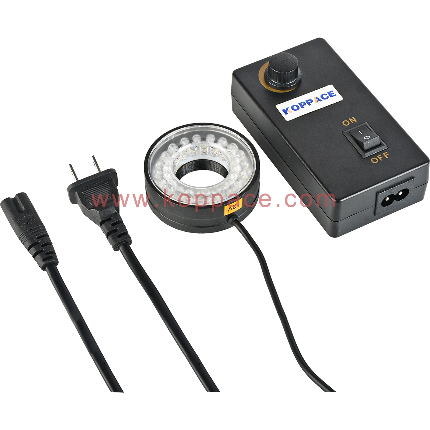 KOPPACE Microscope LED Ring Light Source 27mm/42mm Mounting Interface ...