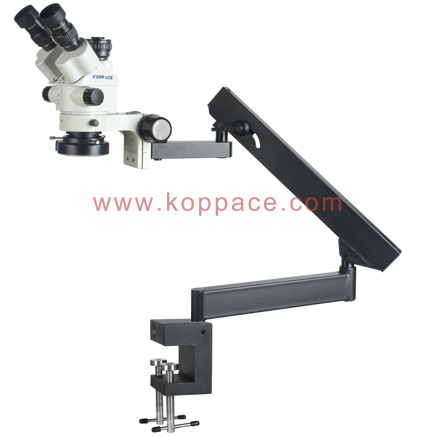 KOPPACE 3.5X-90X Trinocular Stereo Microscope With Magnification ...