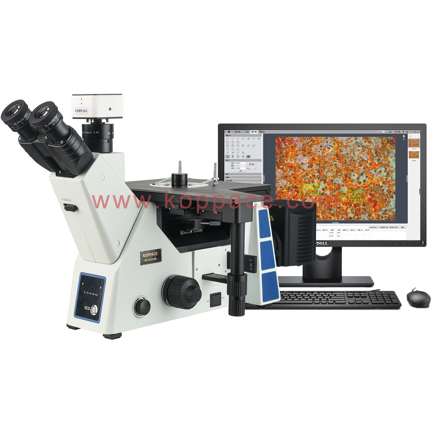 KOPPACE 153X-1530X Inverted Electron Microscope 6.3 Million Pixels ...