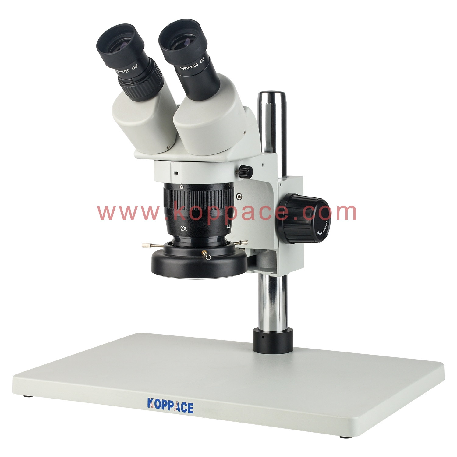 KOPPACE Large Platform 20X-40X Binocular Stereo Microscope WF10X/20 ...