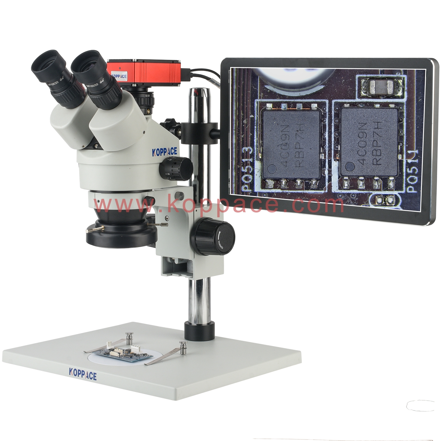 KOPPACE 14X-95X Stereoscopic Measurement Microscope can capture images ...