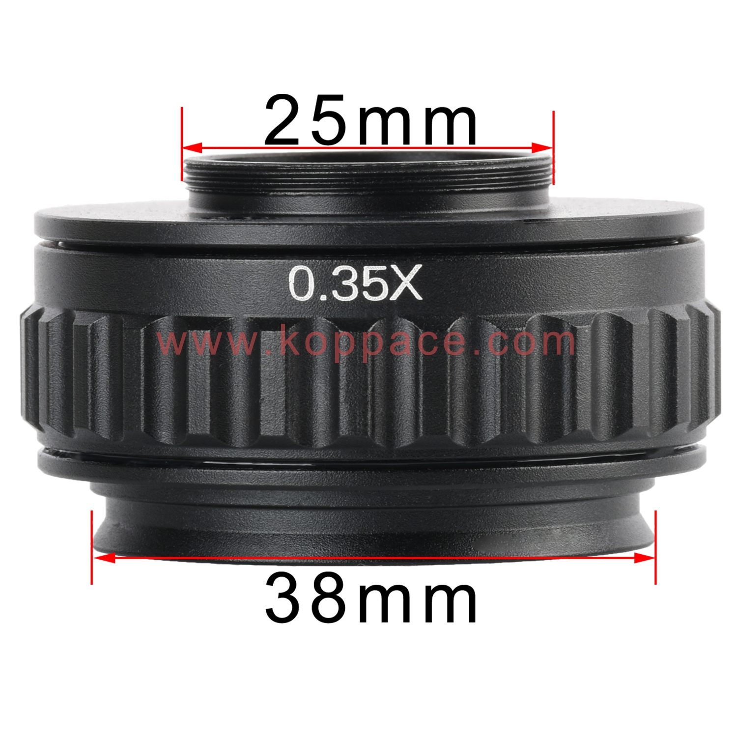 KOPPACE 0.35X Microscope Interface Adjustable Focal Length 38mm ...