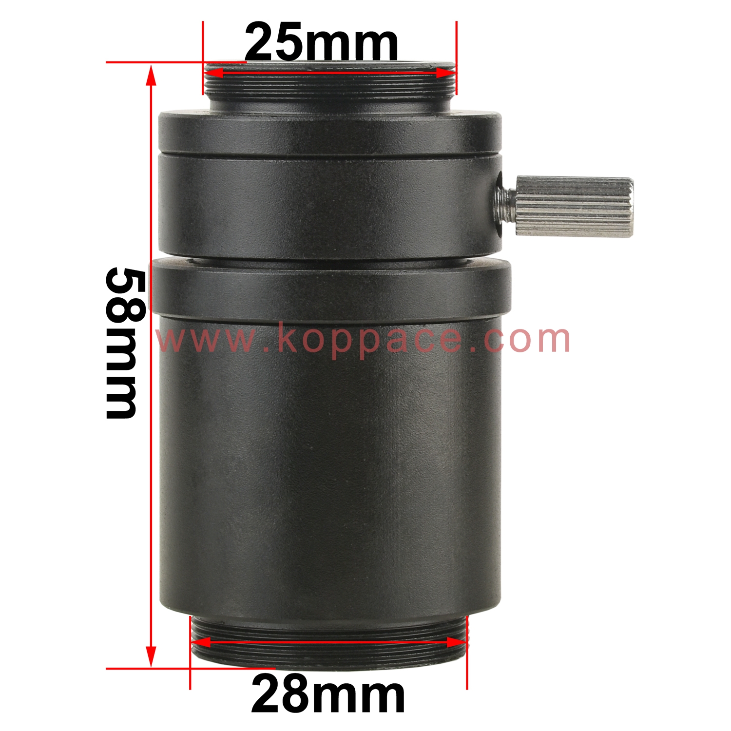 KOPPACE 1X Microscope Interface Adjustable Focal Length 28mm Microscope ...