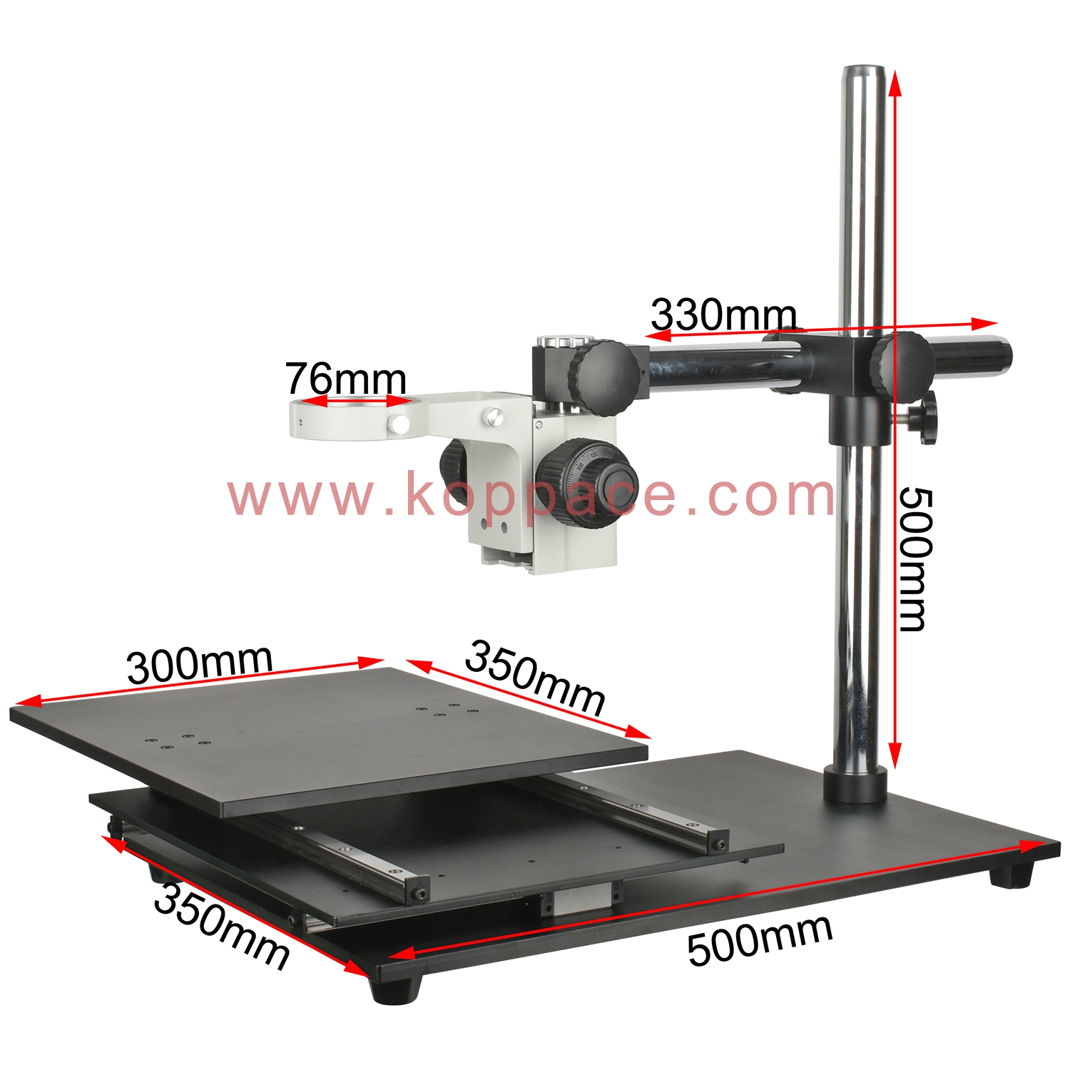 KOPPACE Microscope XY Platform Movement Range 290mnmX238mm Focusing ...