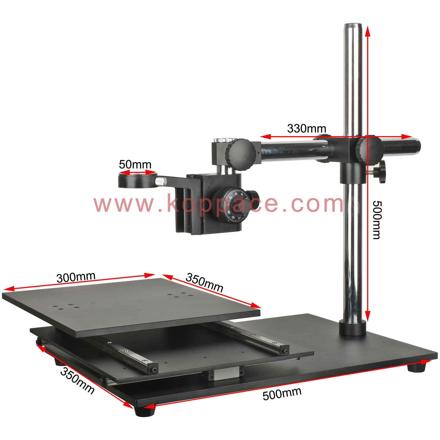KOPPACE Microscope XY Platform Movement Range 290mnmX238mm Focusing ...