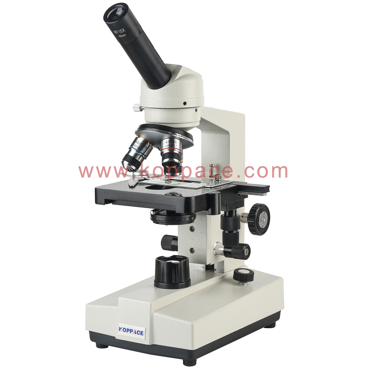 KOPPACE 40X-640X Monocular Biological Microscope 360 Degrees Rotation ...