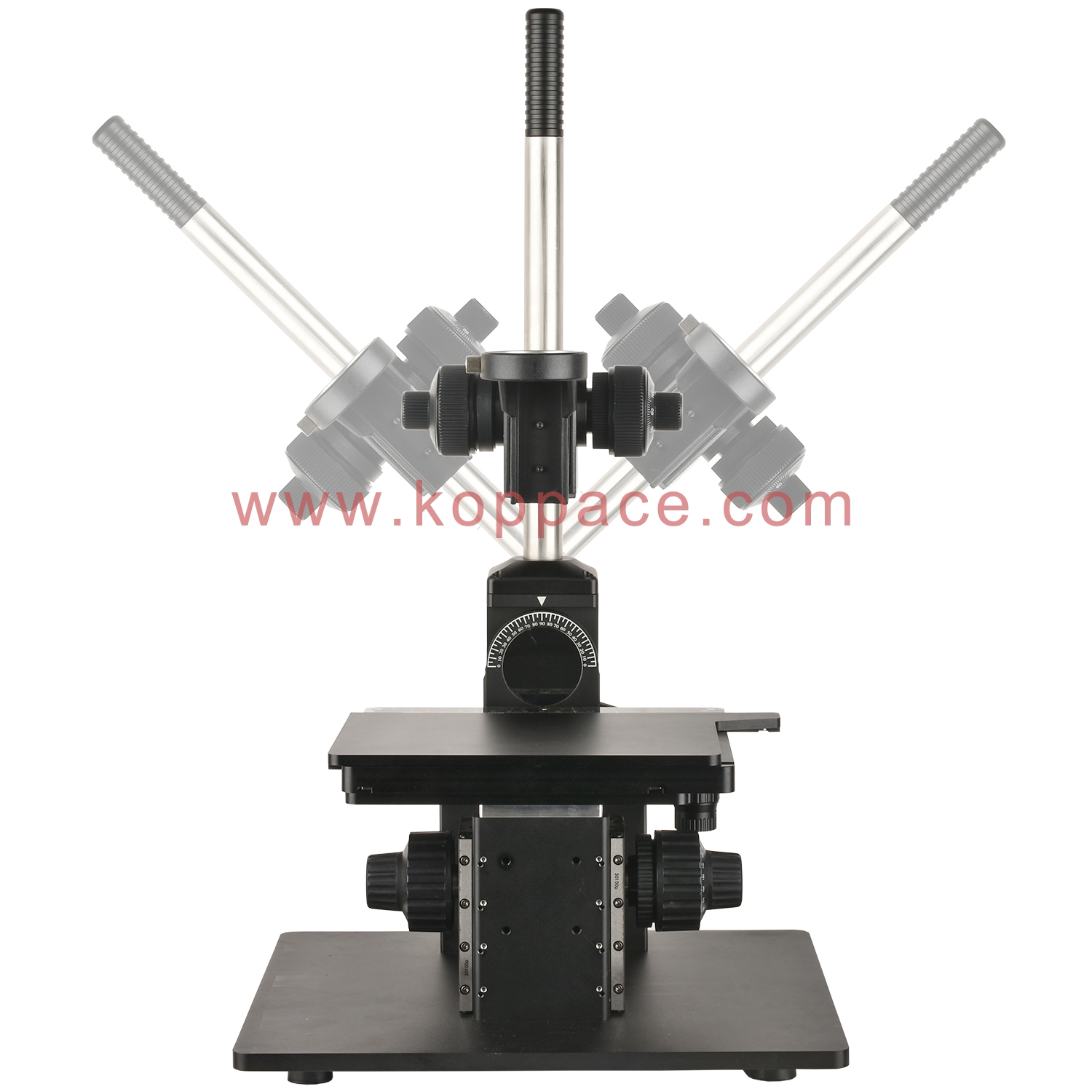 KOPPACE X/Y/Z Microscope Platform Stand Column Angle Adjustable 50mm ...