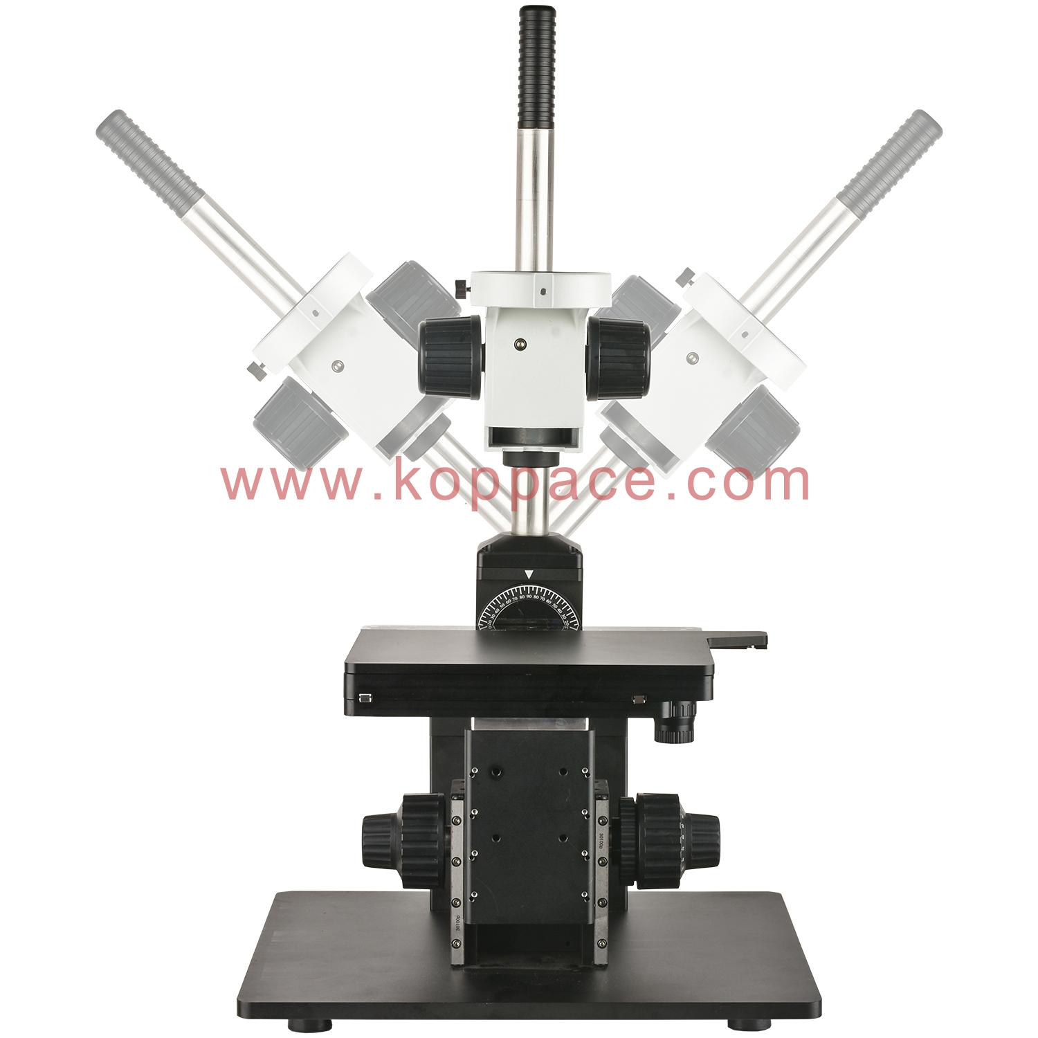 KOPPACE X/Y/Z Microscope Platform Stand Column Angle Adjustable 76mm ...